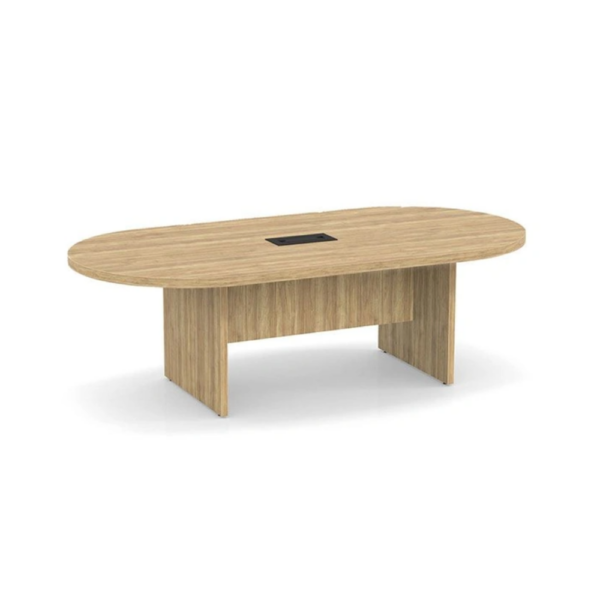 Panel Base Racetrack Conference Table - Office Furniture Warehouse