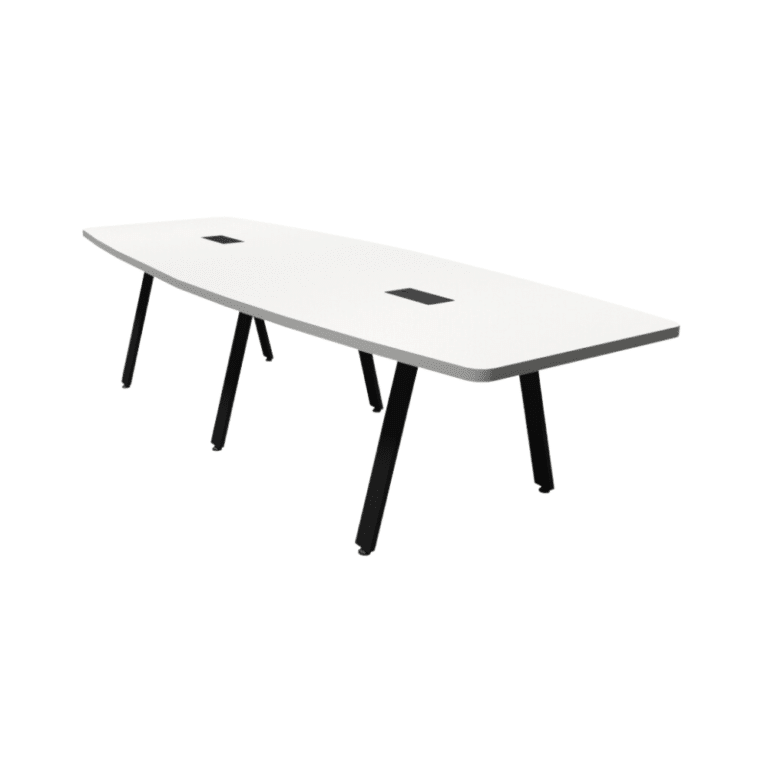 VA-Leg Boat Shape Conference Table - Office Furniture Warehouse