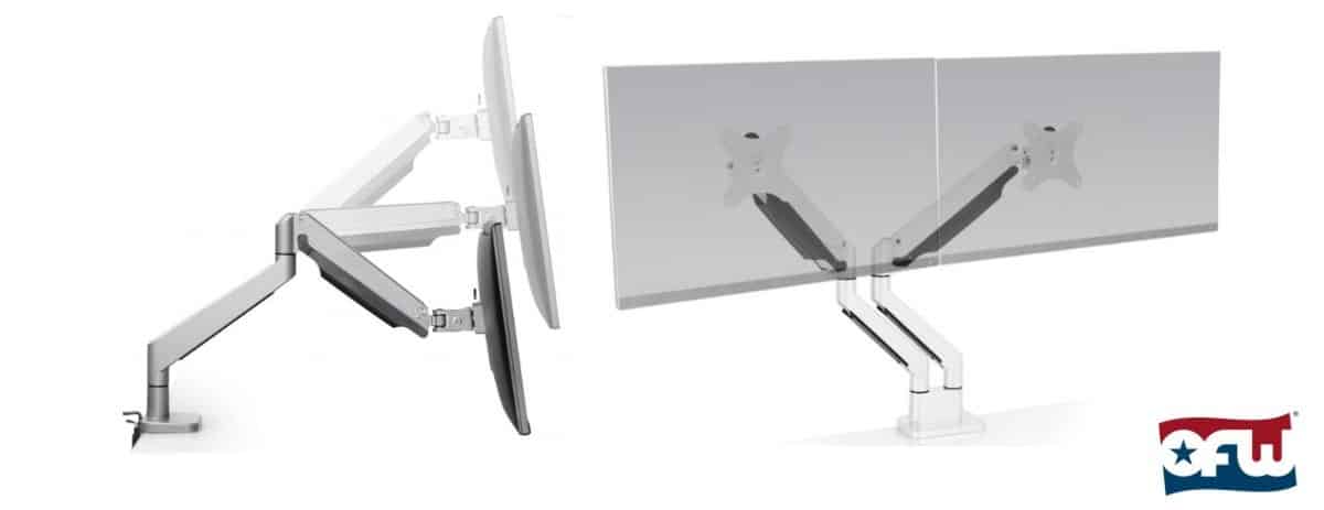 Benefits of Monitor Arms In The Office - Office Furniture Warehouse